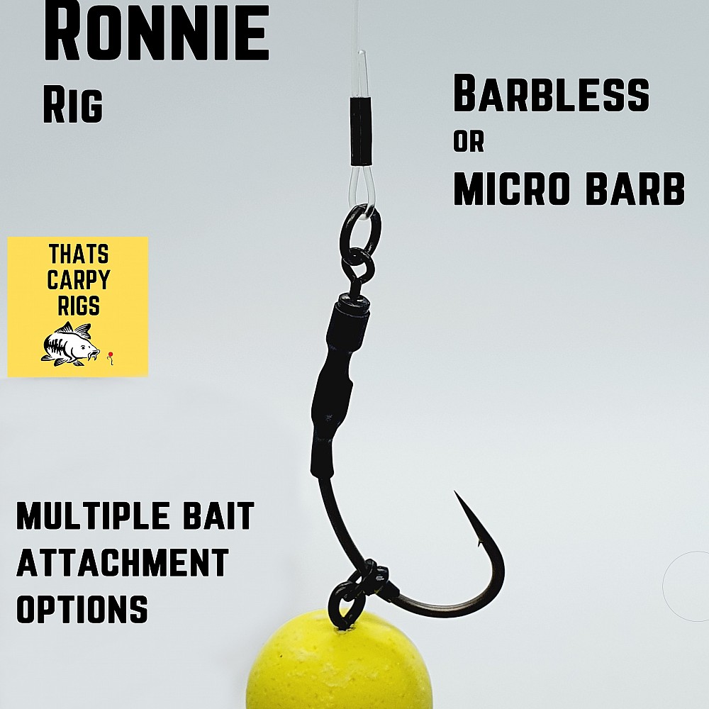 Invisible Ronnie Rigs - Professionally Tied Ready Made Carp Rigs