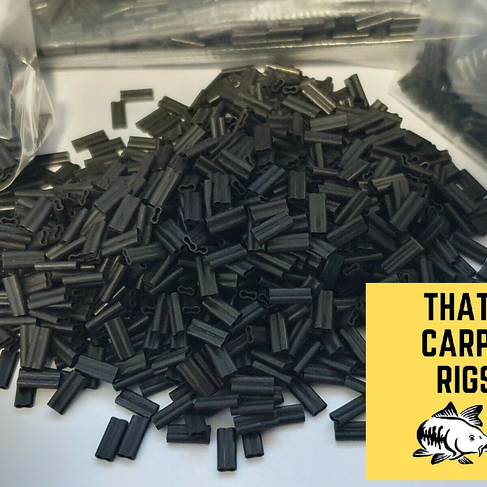 0.6mm Copper Crimps - Carp Ronnie Rigs, German Rigs, Combi Rigs etc ...