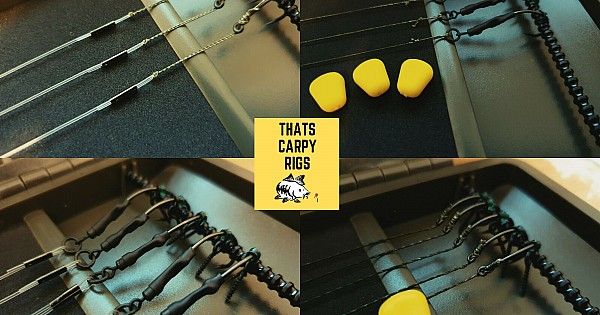 Spinner Rigs and Solid PVA Bag Rigs - Professionally Tied Carp Rigs