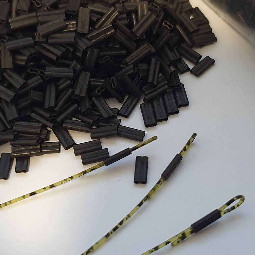 0.6mm Copper Crimps - Carp Ronnie Rigs, German Rigs, Combi Rigs etc ...