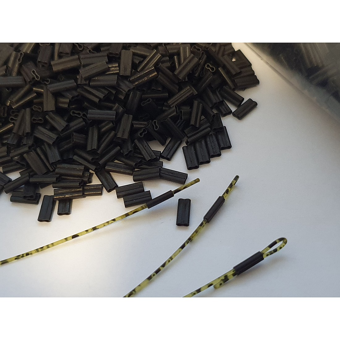 0.6mm Copper Crimps - Carp Ronnie Rigs, German Rigs, Combi Rigs etc ...