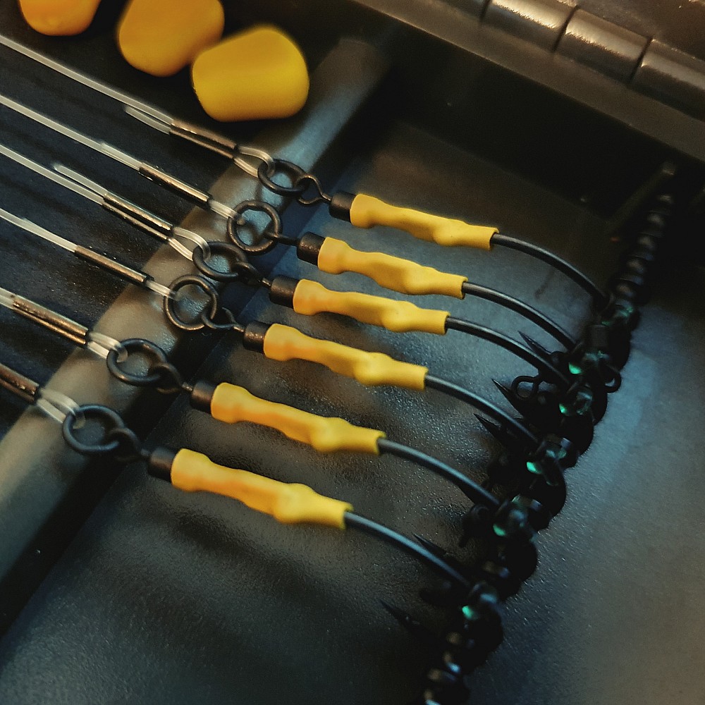 6 x Ronnie Rigs Combo - Professionally Tied Carp Rigs