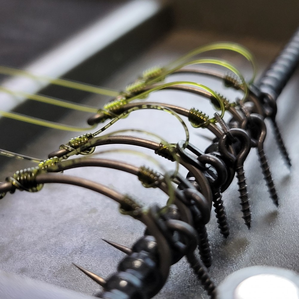 D Rig Combo - Professionally Tied Carp Rigs