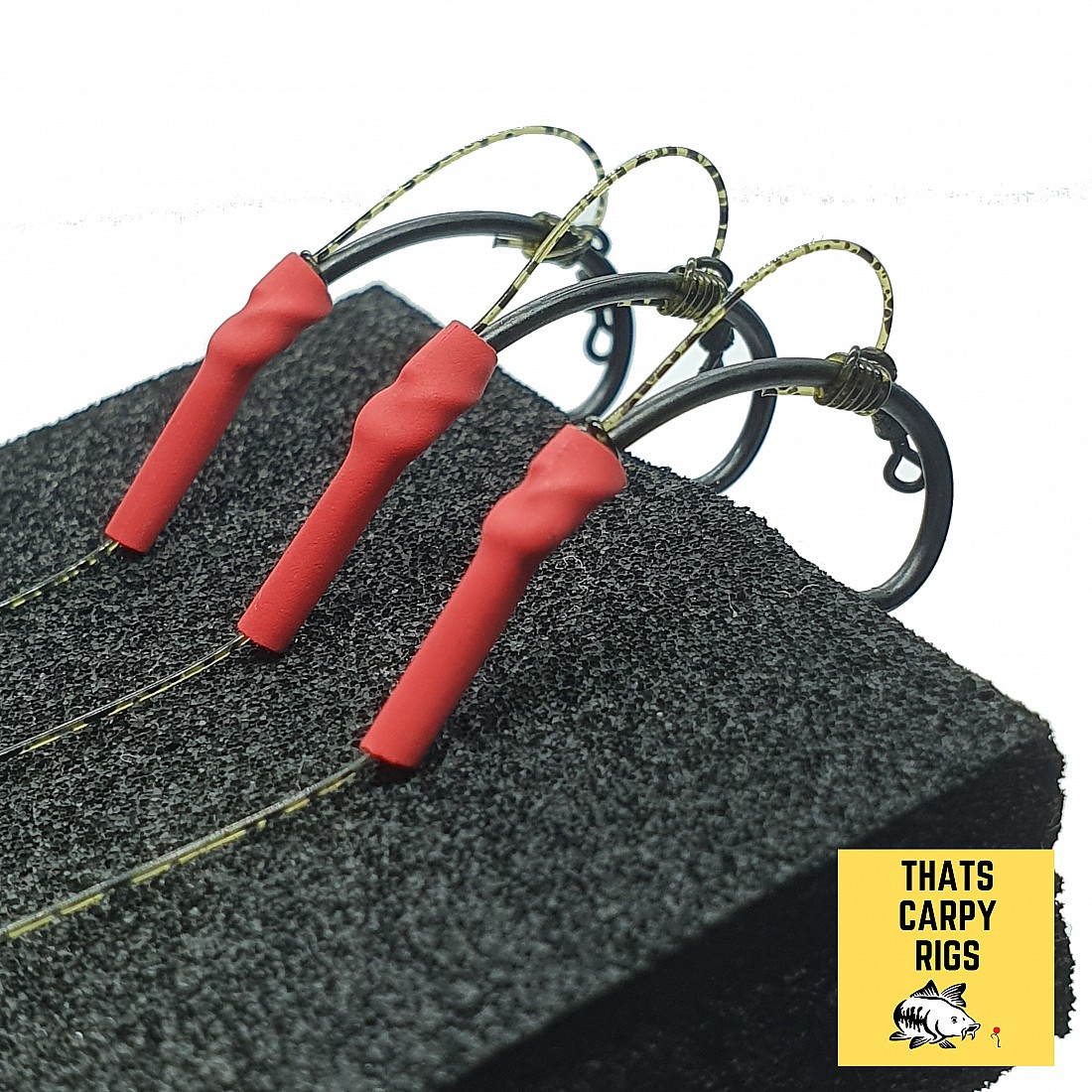 IQ2 D Rigs with Kicker - Professionally Tied Carp Rigs